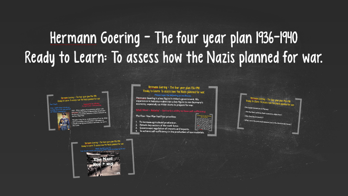 Hermann Goering - The four year plan 1936-1940 by S Morrissey on Prezi