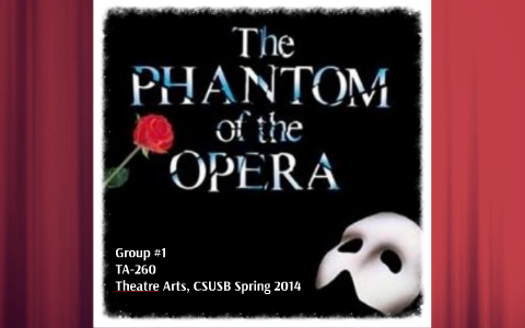 The Phantom of the Opera by Hannah Kendrick on Prezi
