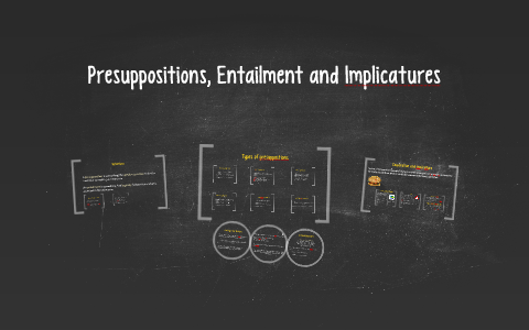 Presuppositions, Entailment and Implicatures by Flavia Pacheco on Prezi