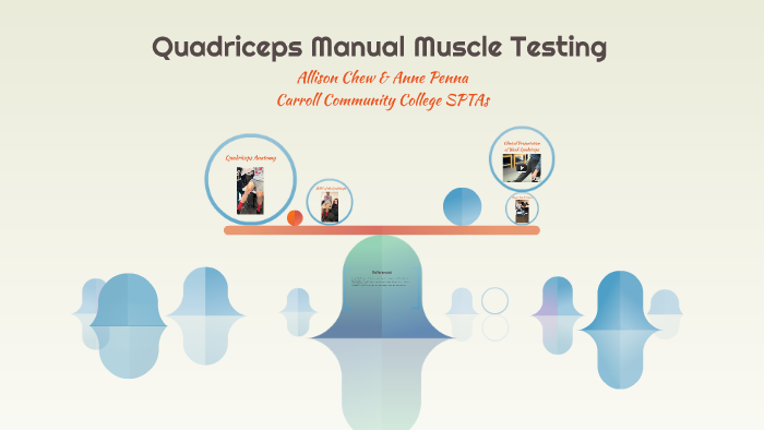 Quadriceps Manual Muscle Testing by Anne Penna on Prezi