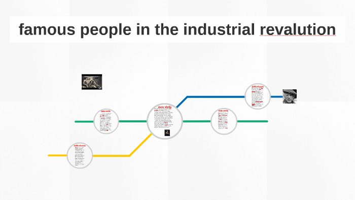 famous people in the industrial revalution by mickey mouse on Prezi