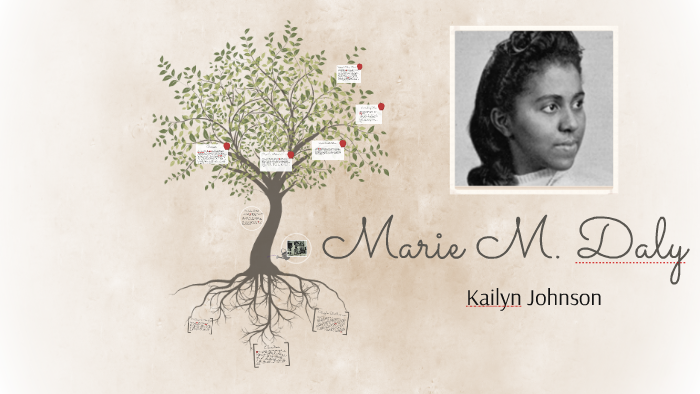 Marie M. Daly by Kailyn Johnson on Prezi