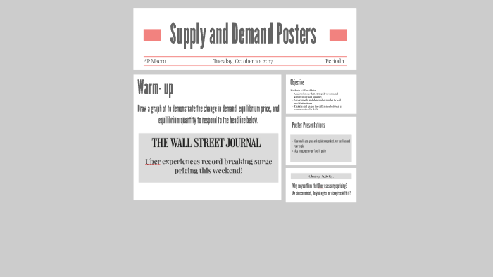 Supply and Demand Posters by Stephanie Schmidt on Prezi