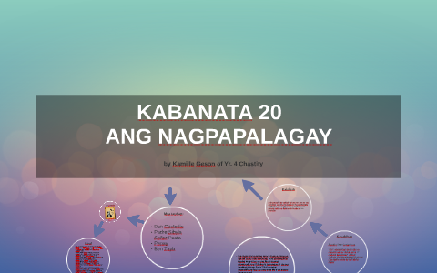 KABANATA 20 by Kamille Geson on Prezi