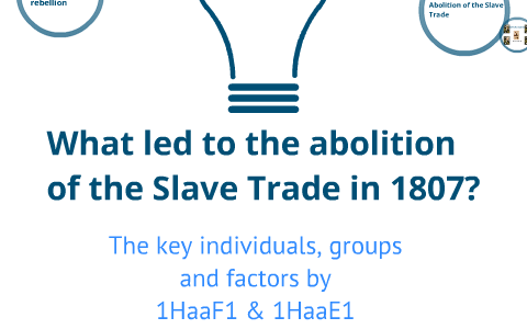 Abolition of the Slave Trade 1807 by Jorja Bullock on Prezi
