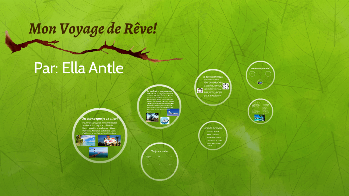 Mon Voyage de Reve! by on Prezi