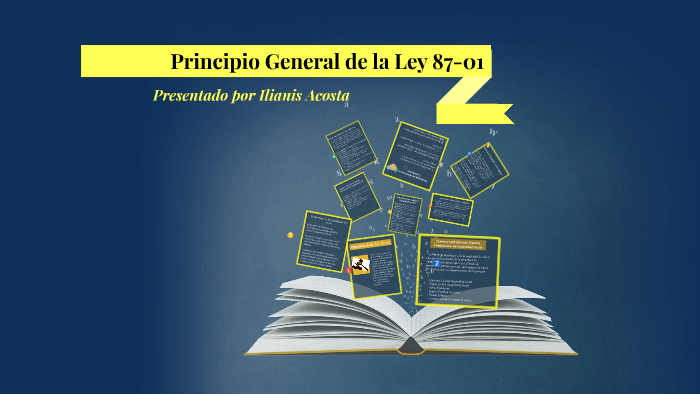 Principio General de la Ley 87-01 by Karla Cruz on Prezi