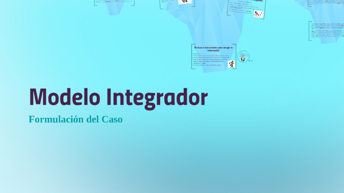 Modelo Integrador by Stefannia Sanchez on Prezi
