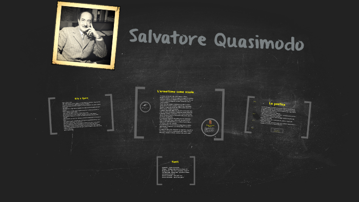 Salvatore Quasimodo by Federico Perlino on Prezi