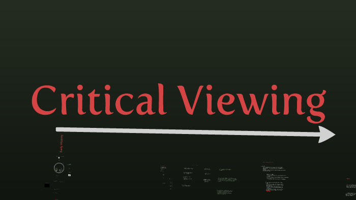 Critical Viewing by Hollie Woodad on Prezi