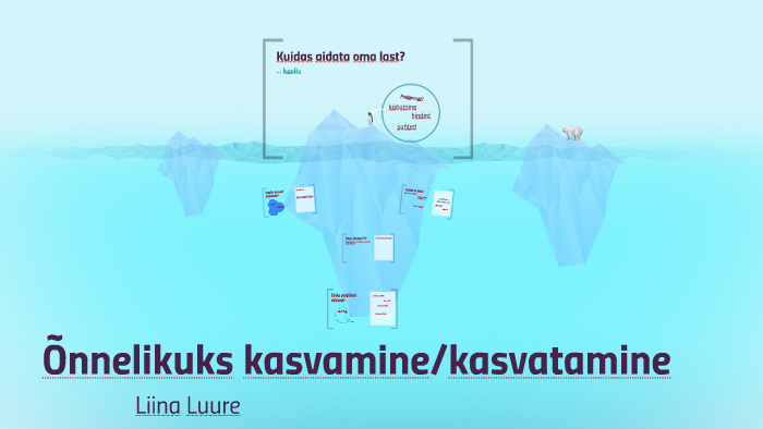 Kuidas aidata oma last? by Liina Luure on Prezi