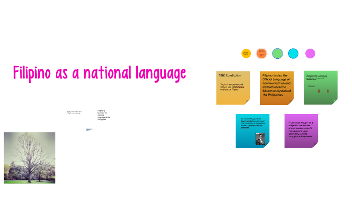 Filipino as a national language by on Prezi
