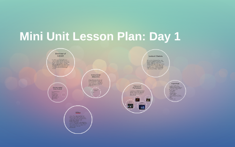 Mini Unit Lesson Plan by Jessica Keesler on Prezi