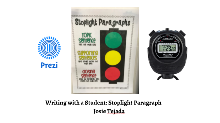 Writing With a Student: Stoplight Paragraph by Joselina Tejada on Prezi