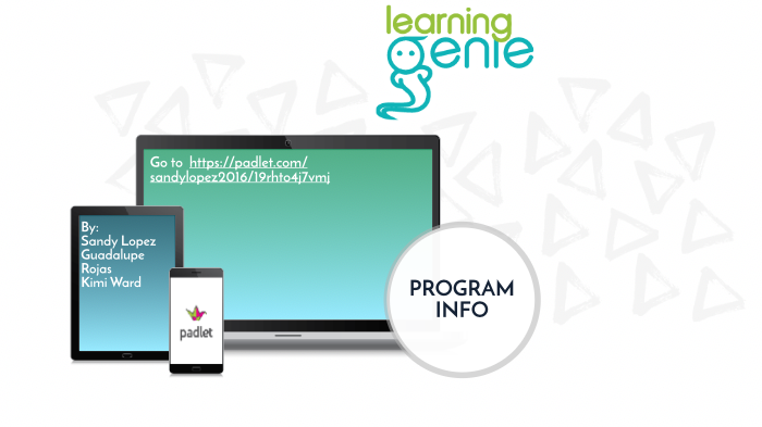 Learning Genie 11/29 by sandy lopez on Prezi