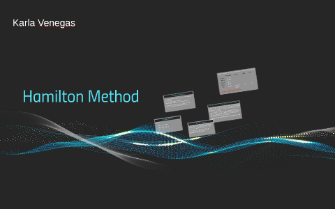 Hamilton Method by Karla Venegas on Prezi