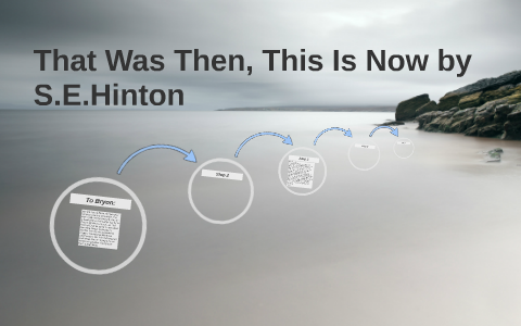 That Was Then, This Is Now by S.E.Hinton by Andrea Bryant on Prezi