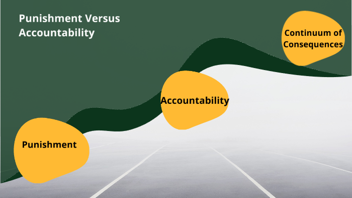 Accountability versus Punishment by Lisa Zelvy on Prezi