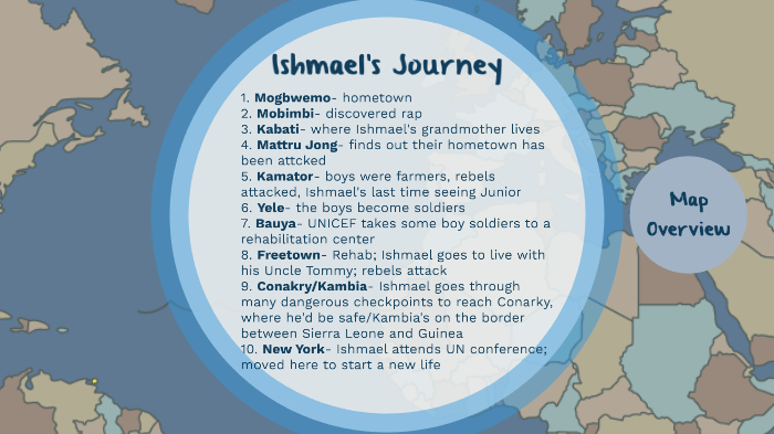A Long Way Gone Interactive Map by Ryann Berry on Prezi