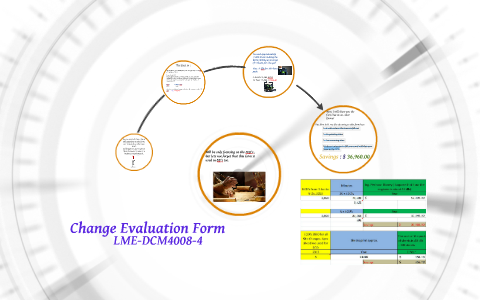 Change Evaluation Form by Barbara Macias on Prezi