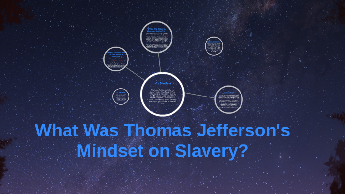 What Was Thomas Jefferson's Mindset on Slavery by Ellen Chao
