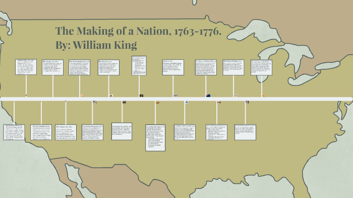 S.S Timeline 1763-1776 by William King on Prezi