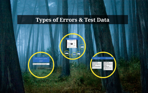 Types of Errors & Test Data by Princy Thomas on Prezi