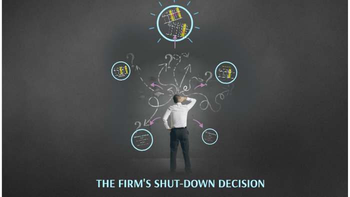 THE FIRM'S SHUT-DOWN DECISION by Tahani alrashed on Prezi