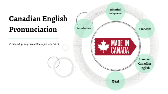 Canadian English Pronunciation by Li K on Prezi