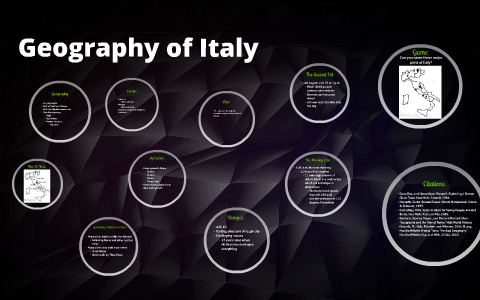 Geography of Italy by Holly A on Prezi