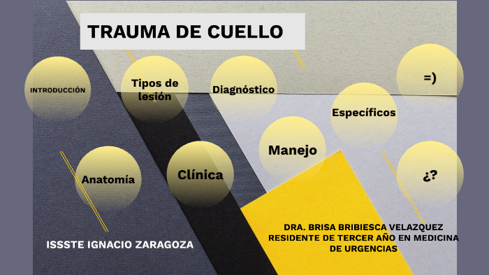 TRAUMA DE CUELLO by BRISA BRIBIESCA VELAZQUEZ on Prezi