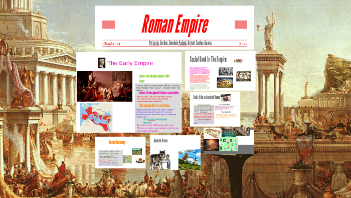 Roman Empire Newspaper by Jarius Gordon on Prezi