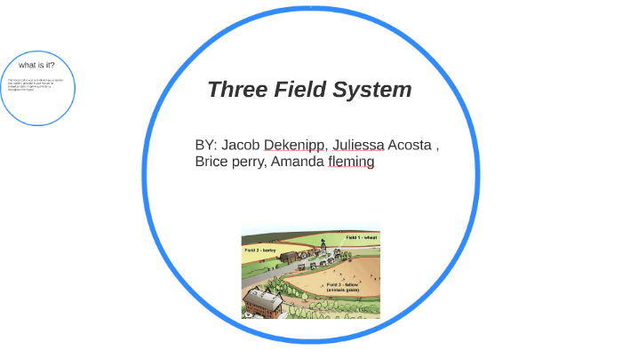 Three Field System by Jacob Dekenipp