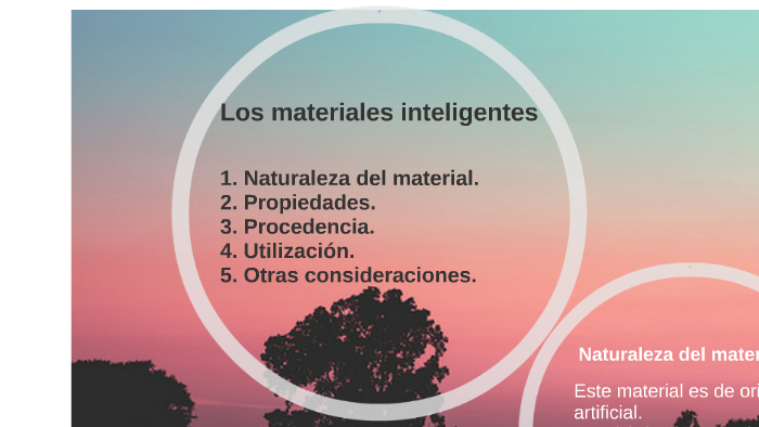 Los materiales inteligentes by Rocio Masero on Prezi