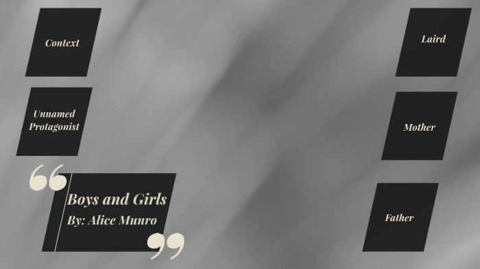 Boys and Girls by Alice Munro by Maria Priolo on Prezi