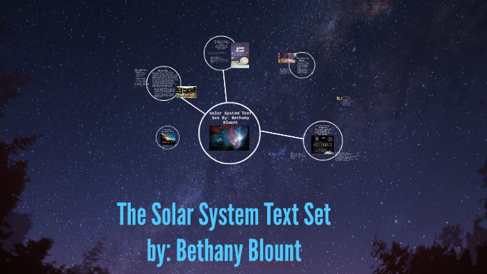 The Solar System Text Set by beth Blount on Prezi