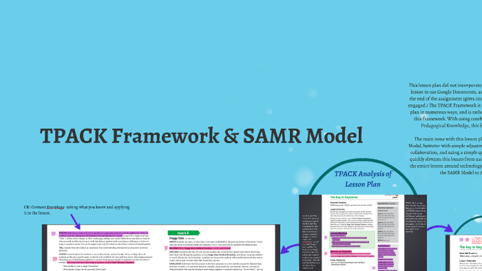 TPACK Framework & SAMR Model by Andrea Clarkson on Prezi