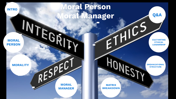 Moral Person Moral Manager by Kelli Strbjak on Prezi