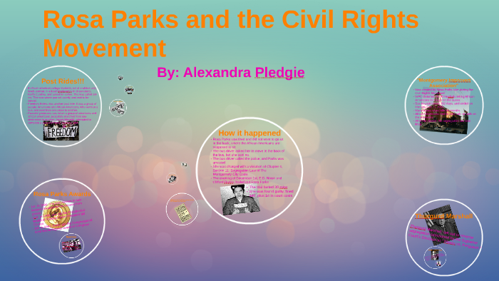 Rosa Parks and the Civil Rights Movement by Alexandra Pledgie