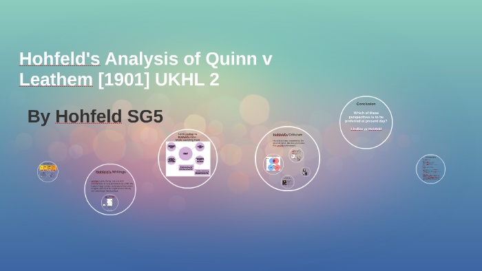 Hohfeld's Analysis by Navika Khanna on Prezi