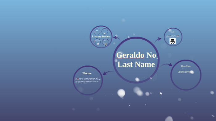 Geraldo No Last Name by marcos vilallonga on Prezi