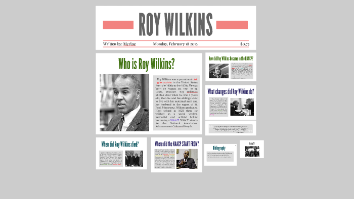 ROY WILKINS by Merine Cyriac