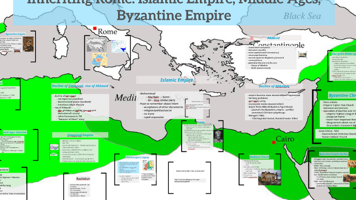 Islamic Empire; Middle Ages; Byzantine Empire by Kelsey Bessette on Prezi