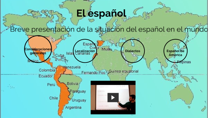 El Español en el mundo by ALEJANDRO MATAMOROS GALLARDO on Prezi