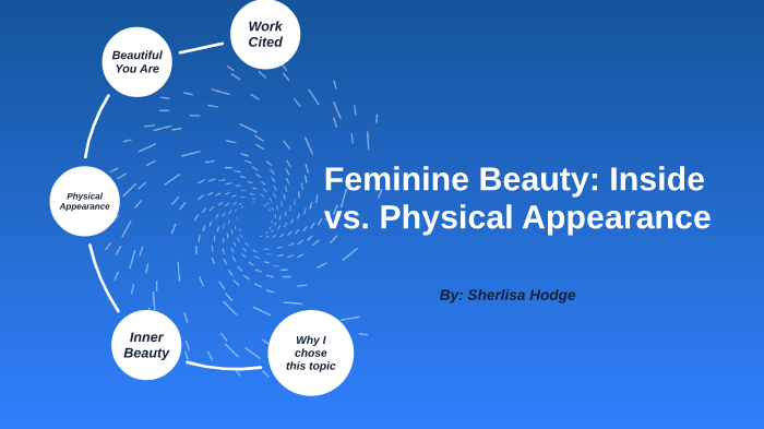 Feminine Beauty: Inside vs. Physical Appearance by ShERLISA HODGE on Prezi