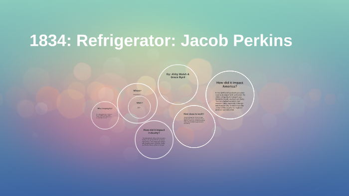 1834: Refrigerator: Jacob Perkins by Abby Walsh on Prezi