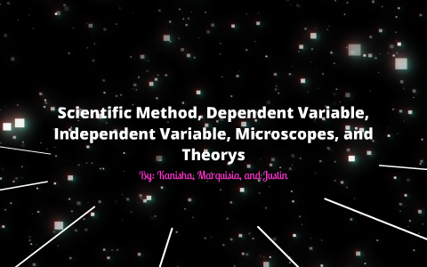 Scientific Method, theory, Independent and dependent variable ...