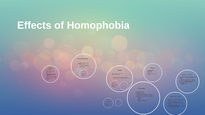 Effects of Homophobia by Nicholas Dupas on Prezi