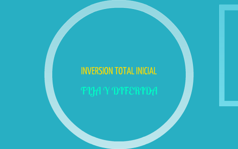 INVERSION TOTAL INICIAL by Sussan Sosa on Prezi