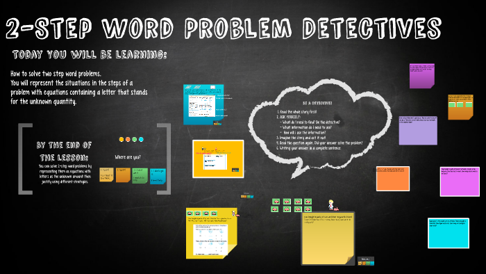 2-Step Word Problem Detectives by Melissa Gonzalez on Prezi
